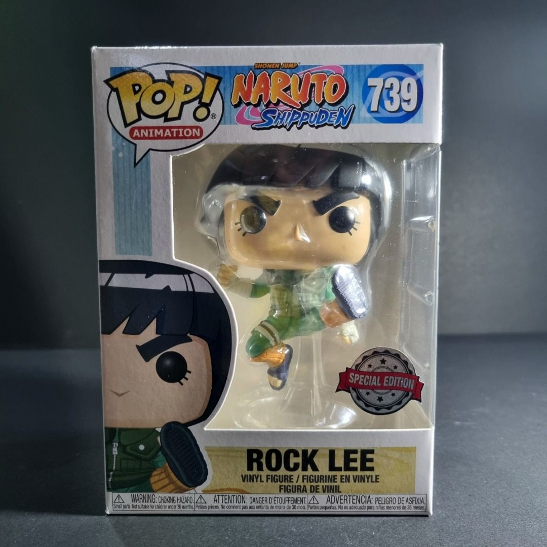 LIMITED EDITION Naruto Shippuden Rock Lee Exclusive Anime Funko Pop ...