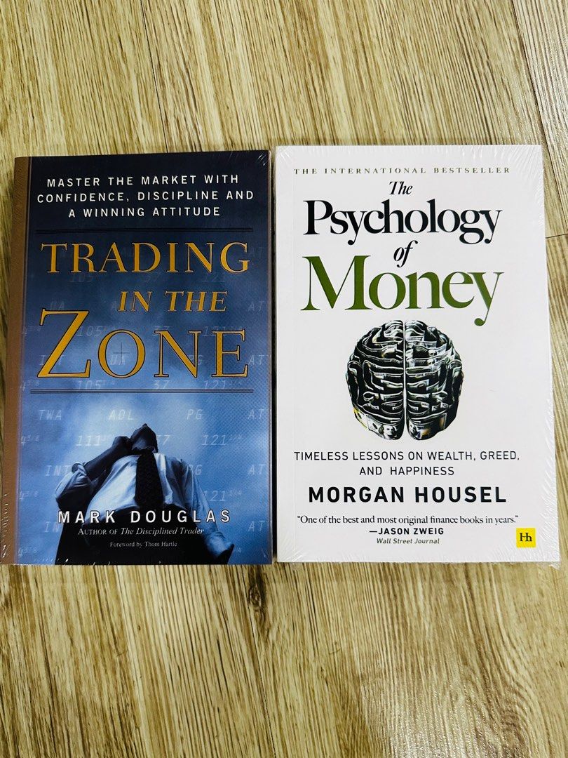 NEW Trading in the zone mark Douglas , the psychology of money Morgan ...