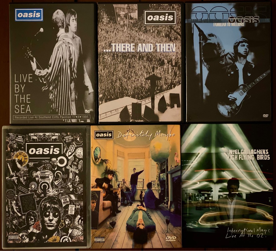 Oasis CDs & DVDs, Hobbies & Toys, Music & Media, CDs & DVDs on Carousell