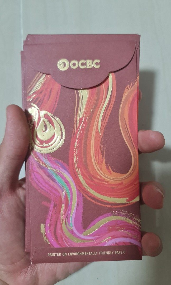 OCBC premium bank 2024 Red Packets, Hobbies & Toys, Stationery & Craft ...