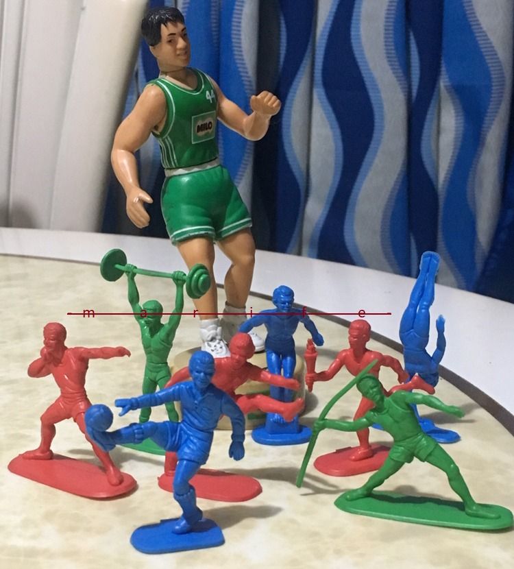 Ovaltine Milo NBA freebies action figure toys VT, Hobbies & Toys, Toys ...