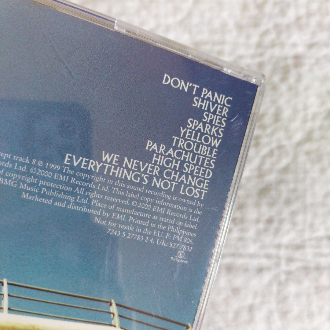 Parachutes Coldplay CD, Hobbies & Toys, Music & Media, CDs & DVDs on ...