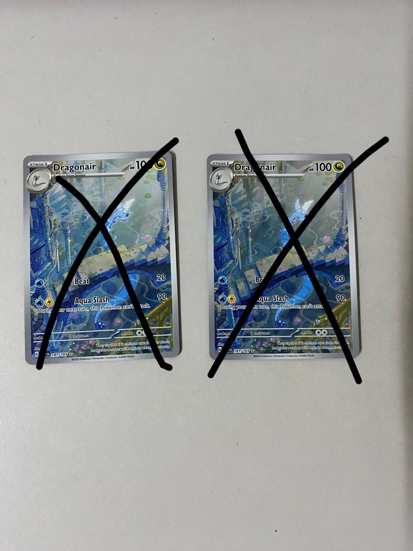 Pokemon card dragonair ir pokemon 151 scarlet violet sword and shield ...