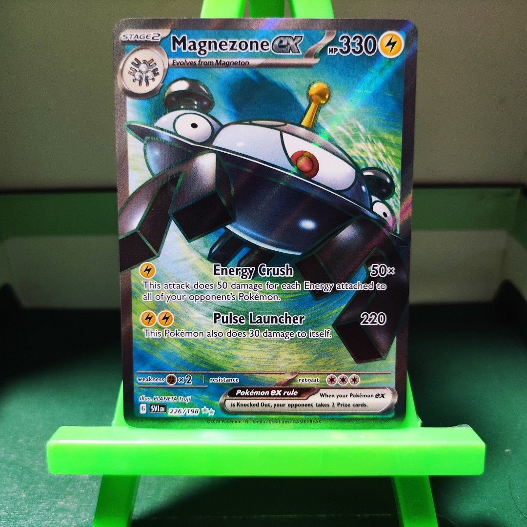 Pokemon TCG - Magnezone ex Full Art, Hobbies & Toys, Toys & Games on ...