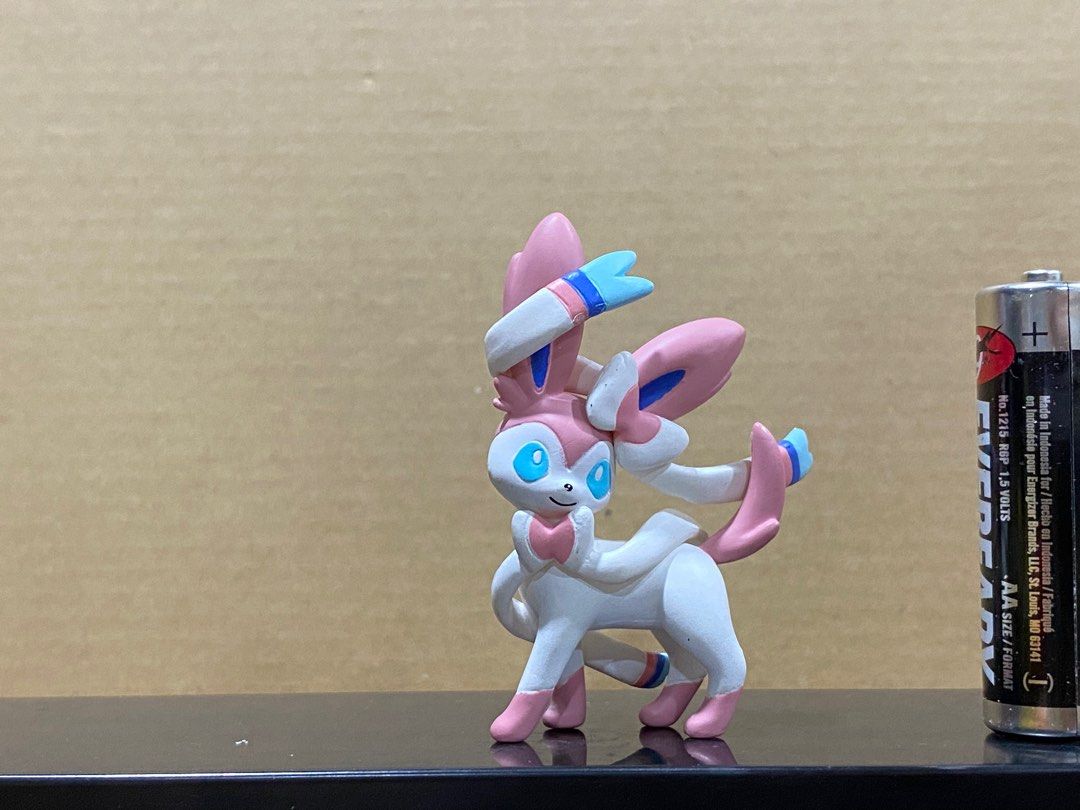 Pokemon Tomy Sylveon Figure, Hobbies & Toys, Toys & Games on Carousell