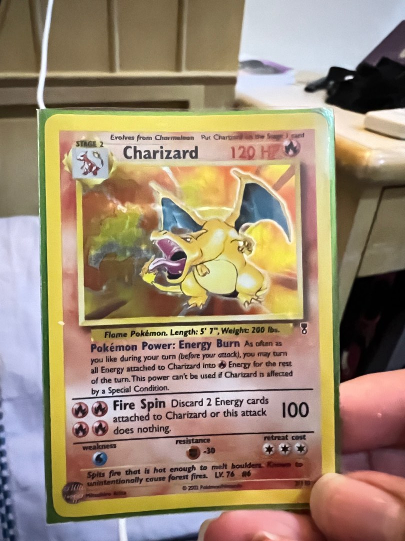 Pokémon Charizard 3/110 Vintage 2002, Hobbies & Toys, Toys & Games on ...