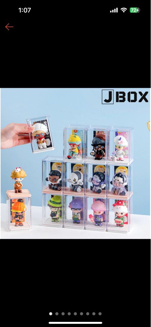 Popmart Blind Box Display Box, Hobbies & Toys, Toys & Games on Carousell