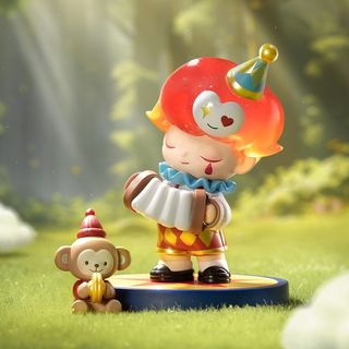 POPMART DIMOO Animal Kingdom - Red Panda with Apple, Hobbies & Toys ...