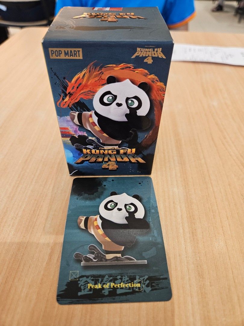 Popmart kung fu panda 4, Hobbies & Toys, Toys & Games on Carousell