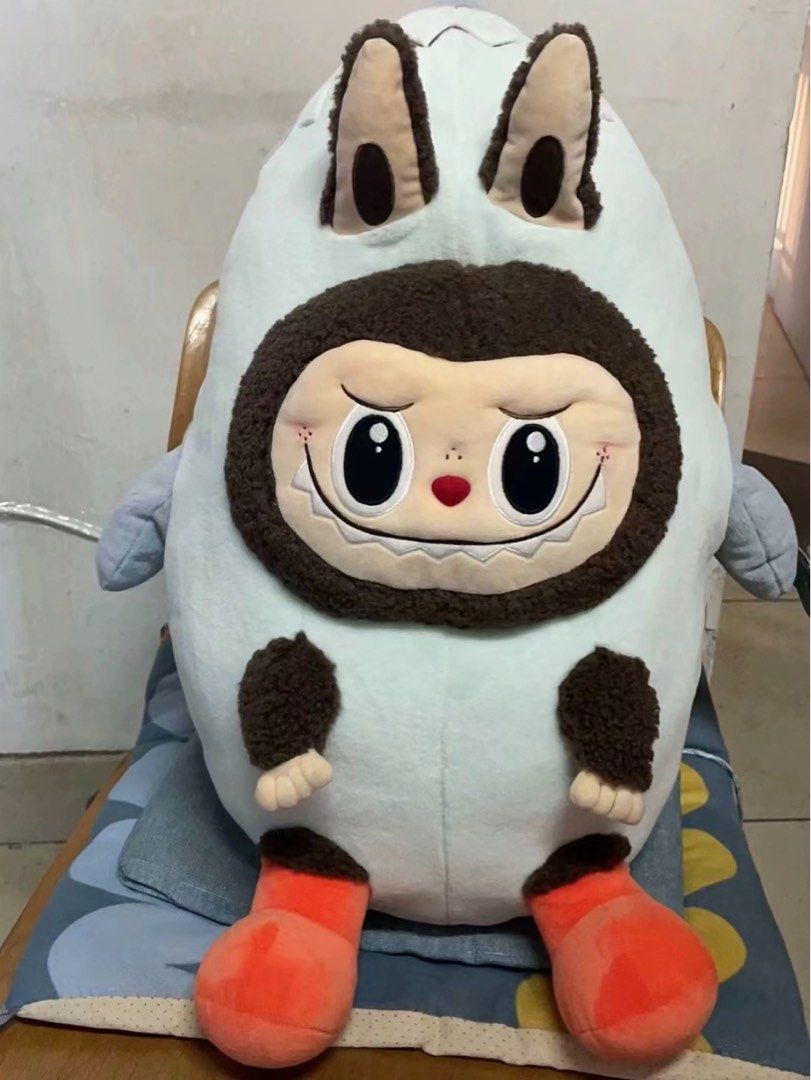 POPMART LABUBU SHARK PILLOW, Hobbies & Toys, Toys & Games on Carousell