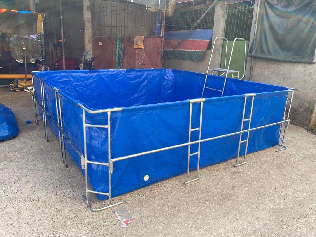 PORTABLE SWIMMING POOL, Furniture & Home Living, Outdoor Furniture on ...