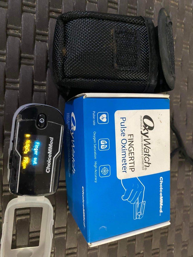 Pulse oximeter choicemmed, Health & Nutrition, Health Monitors ...
