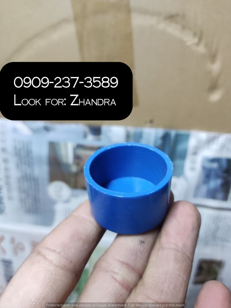 PVC BLUE END CAP 32MM, Commercial & Industrial, Construction Tools ...