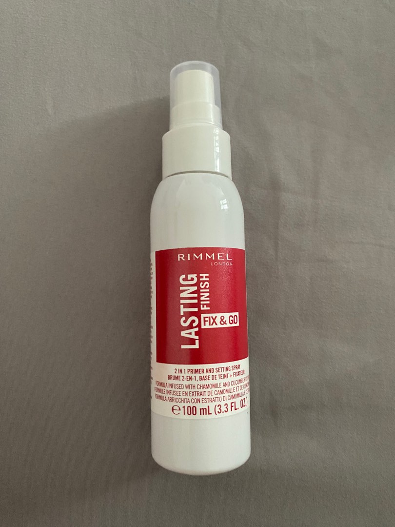 Rimmel 2 in 1 primer and setting spray, Beauty & Personal Care, Face ...