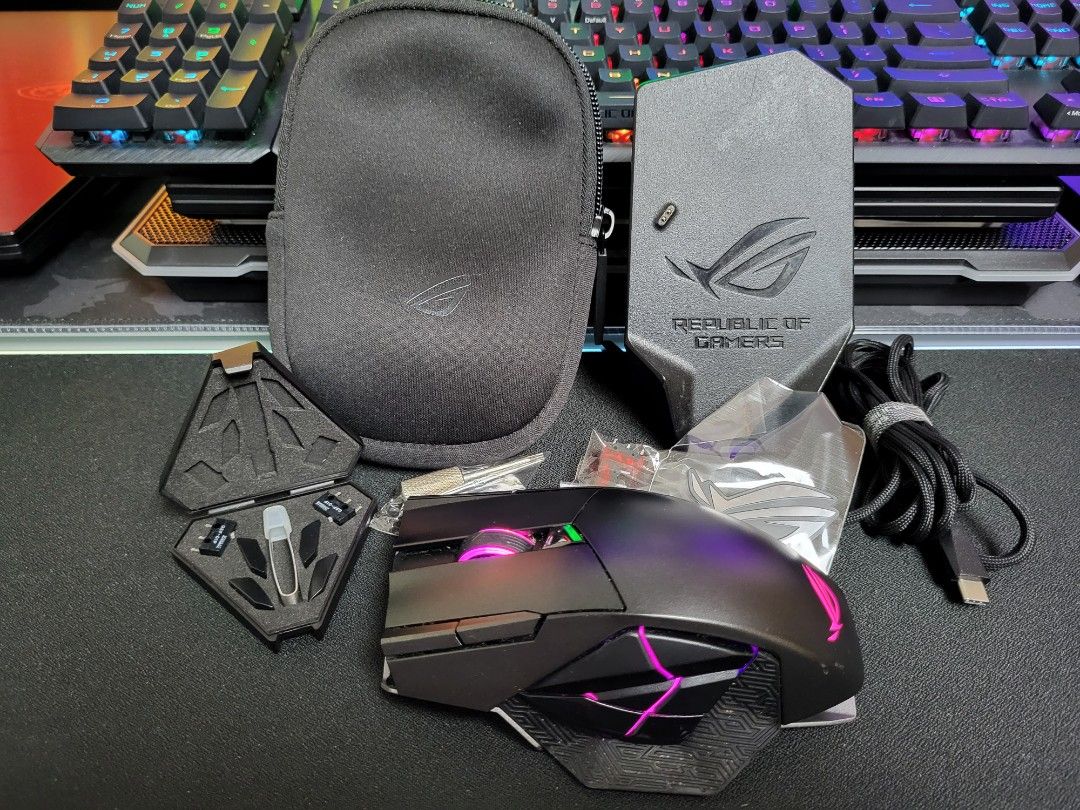 ROG Spatha X, 電腦＆科技, 電腦周邊及配件, 電腦滑鼠及相關產品 - Carousell
