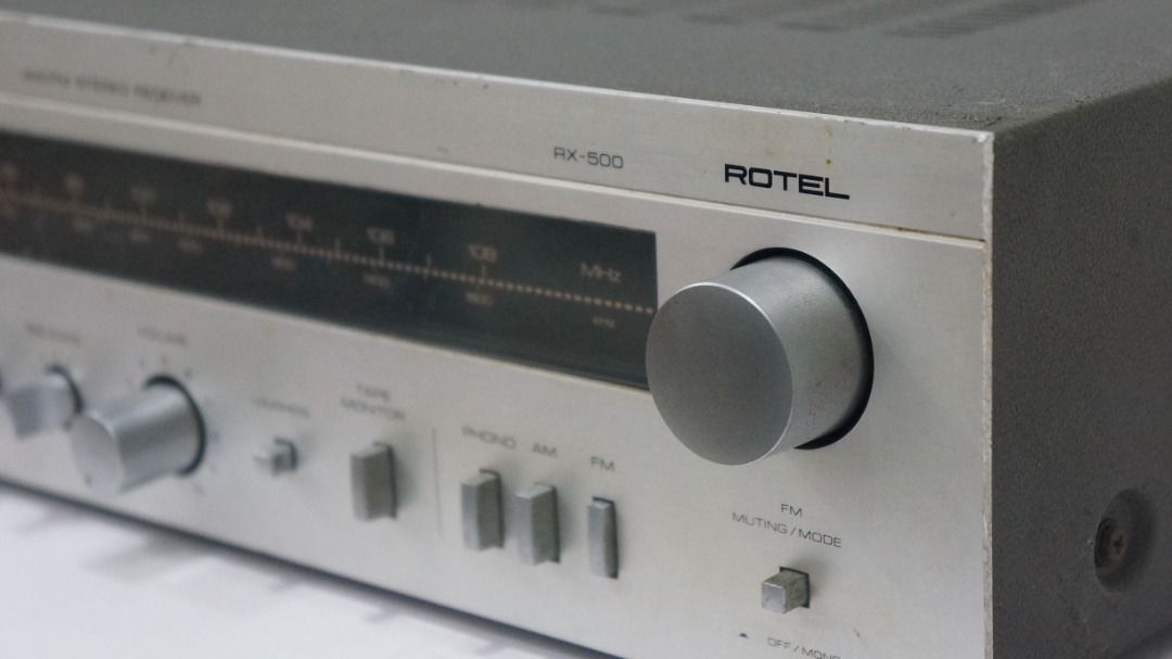 Rotel RX-500 Classic FM/AM Stereo Receiver, Audio, Soundbars, Speakers ...