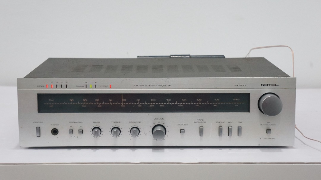 Rotel RX-500 Classic FM/AM Stereo Receiver, Audio, Soundbars, Speakers ...