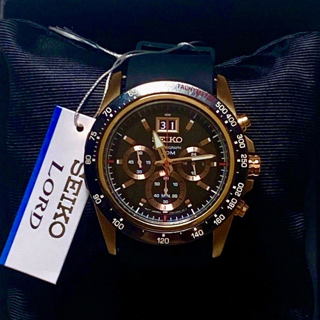 Seiko Chronograph Watch, Men's Fashion, Watches & Accessories, Watches ...