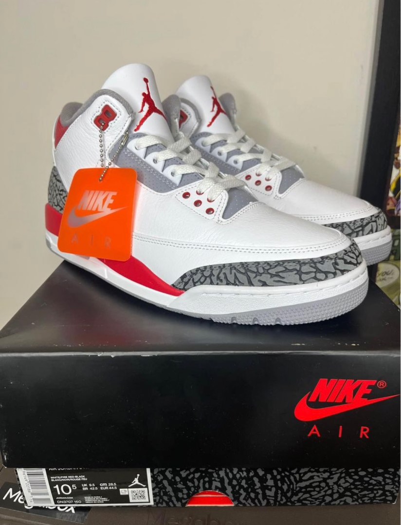 SELL/TRADE: Air Jordan 3 'Fire Red', Men's Fashion, Footwear, Sneakers ...