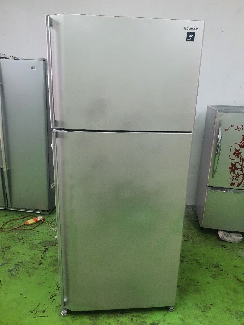 Sharp 2 door fridge good conditions one month warranty, TV & Home ...