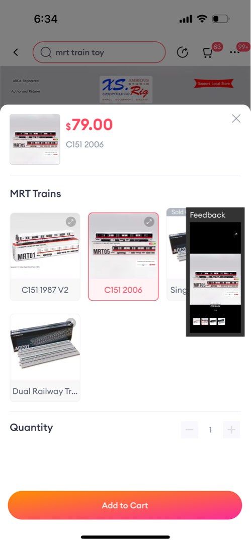 SMRT Train, Hobbies & Toys, Toys & Games on Carousell
