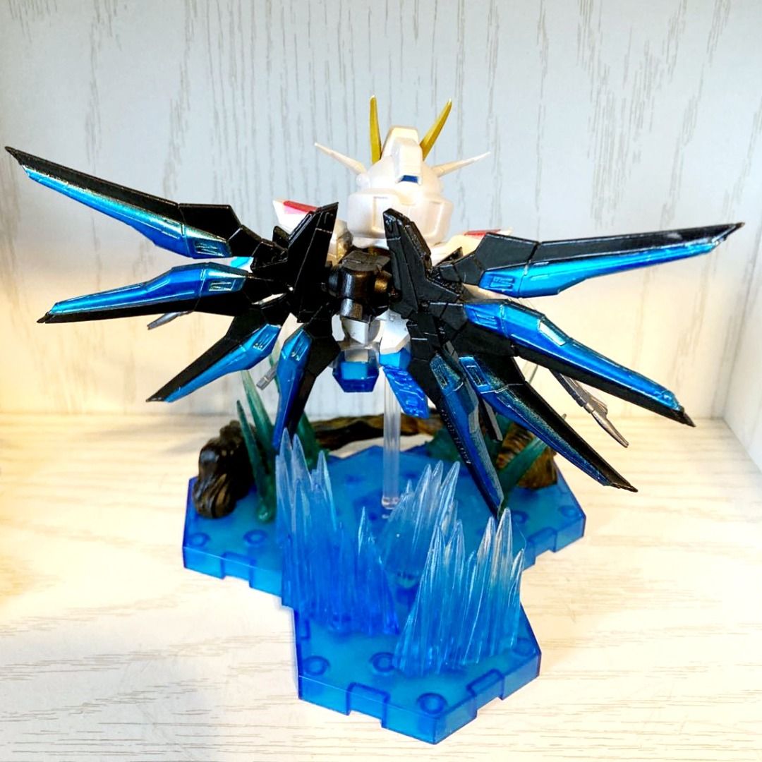 SD Strike Freedom Gundam Figure, Hobbies & Toys, Toys & Games on Carousell