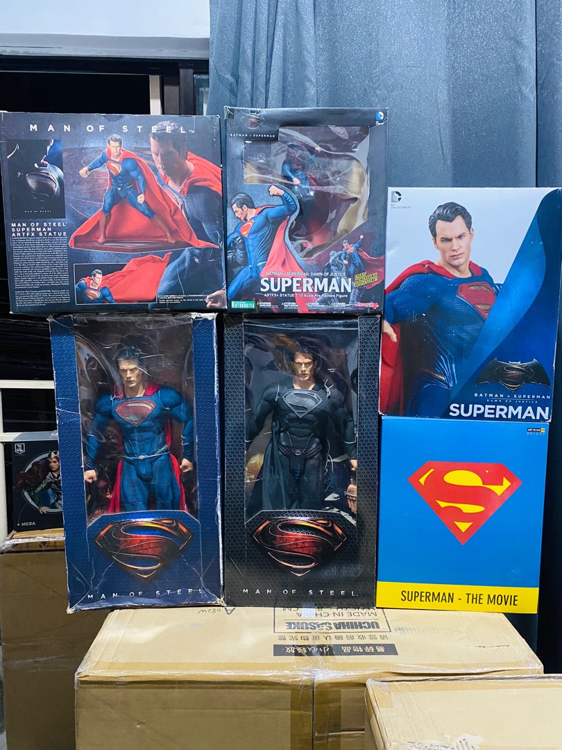 SUPERMAN TOYS COLLECTION 1:6, Hobbies & Toys, Toys & Games on Carousell
