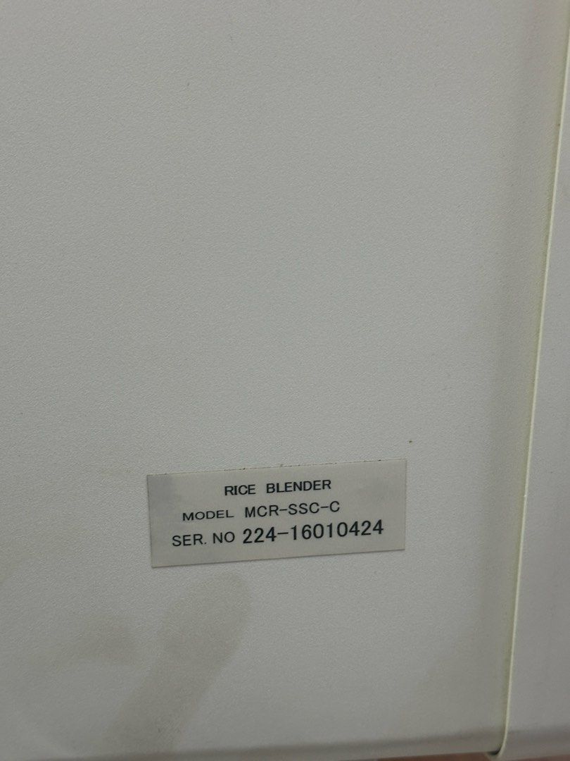 SUZUMO Rice Mixing Machine, TV & Home Appliances, Kitchen Appliances ...