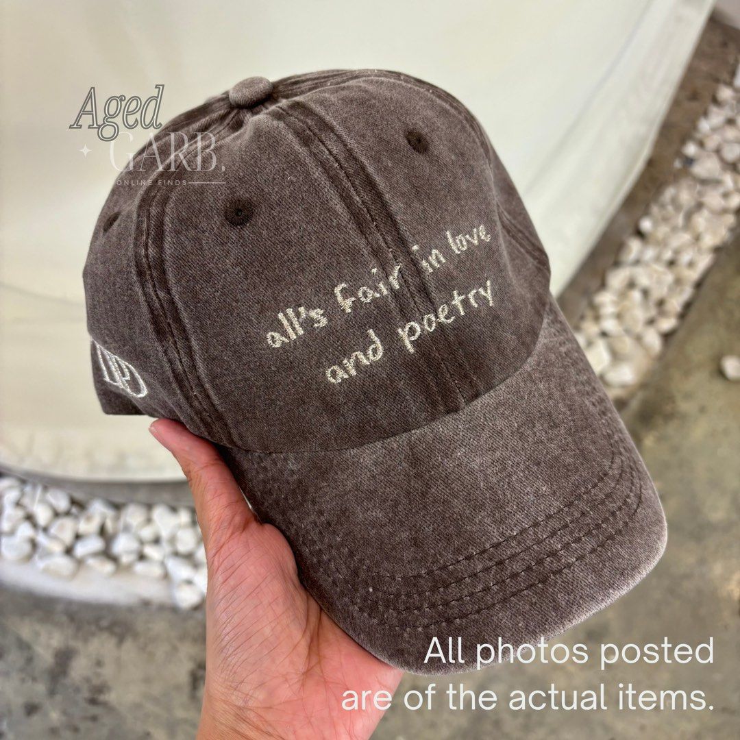 Taylor Swift TTPD The Tortured Poets Department Embroidered Ball Cap ...