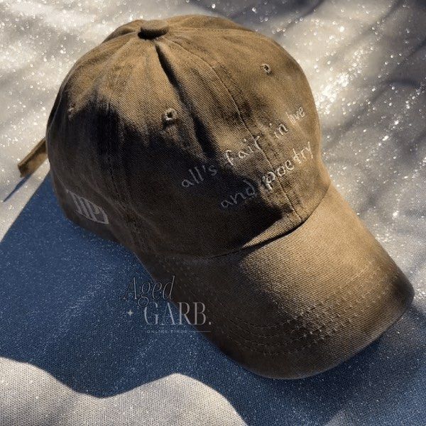 Taylor Swift TTPD The Tortured Poets Department Embroidered Ball Cap ...