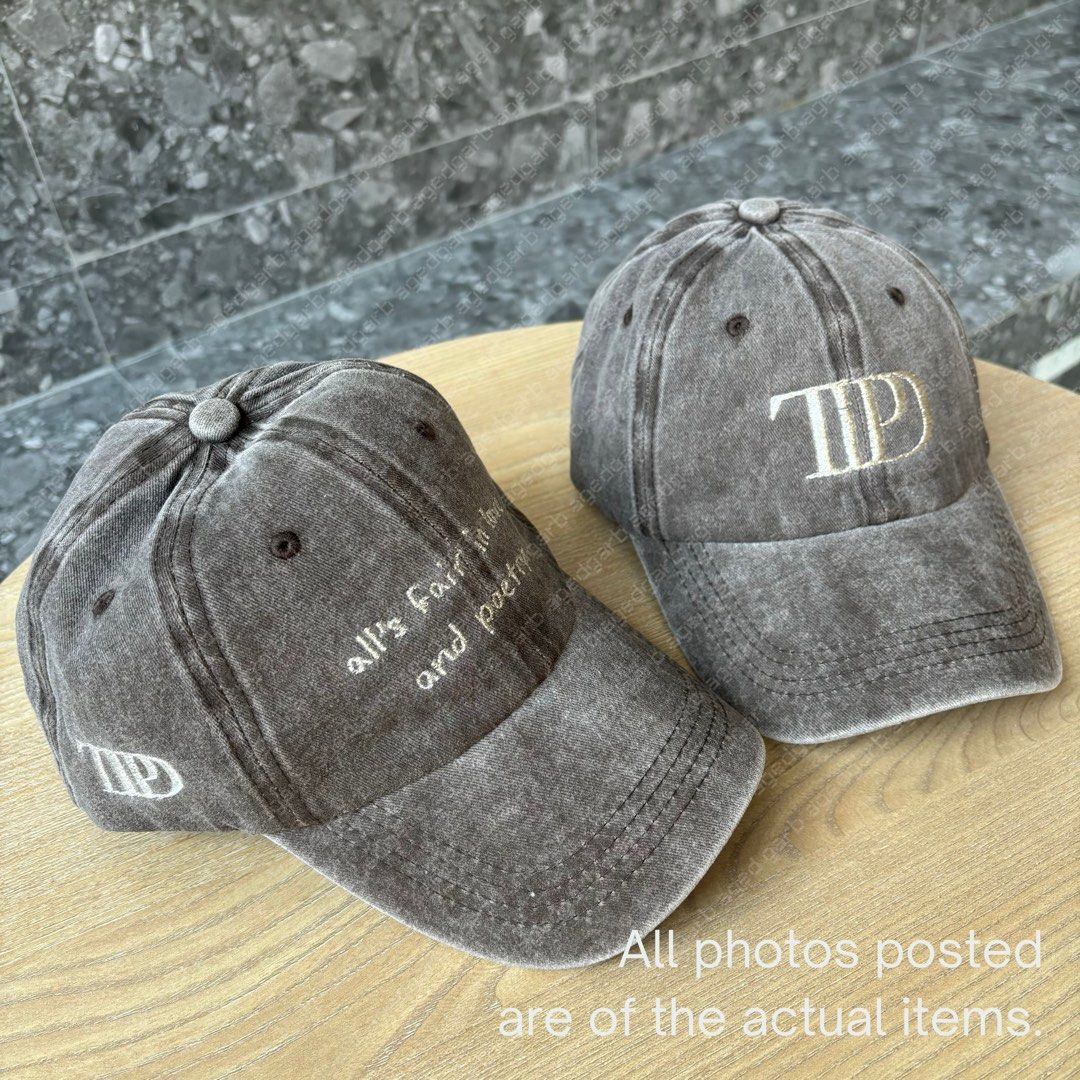 Taylor Swift TTPD The Tortured Poets Department Embroidered Ball Cap ...