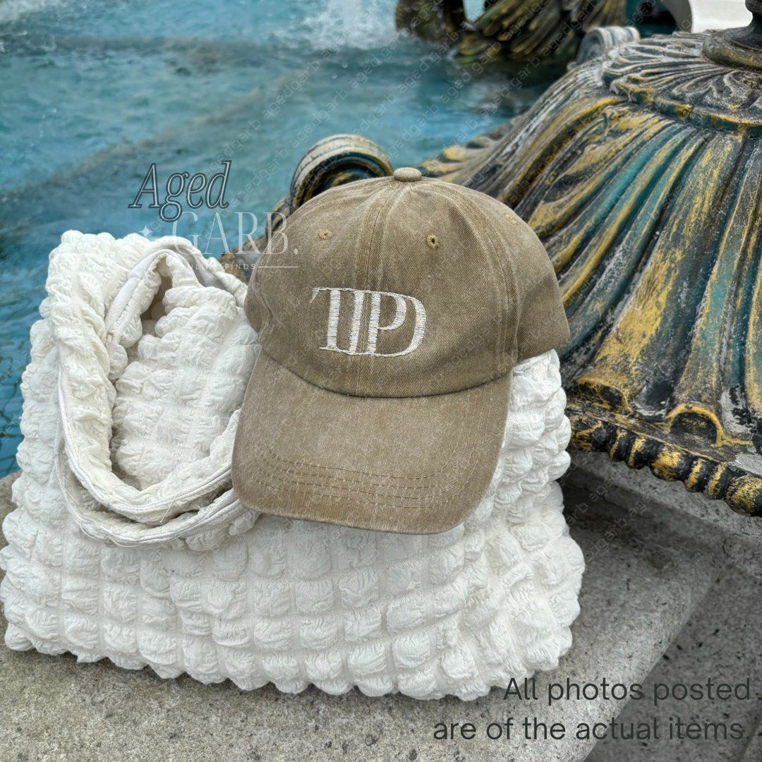 Taylor Swift TTPD The Tortured Poets Department Embroidered Ball Cap ...