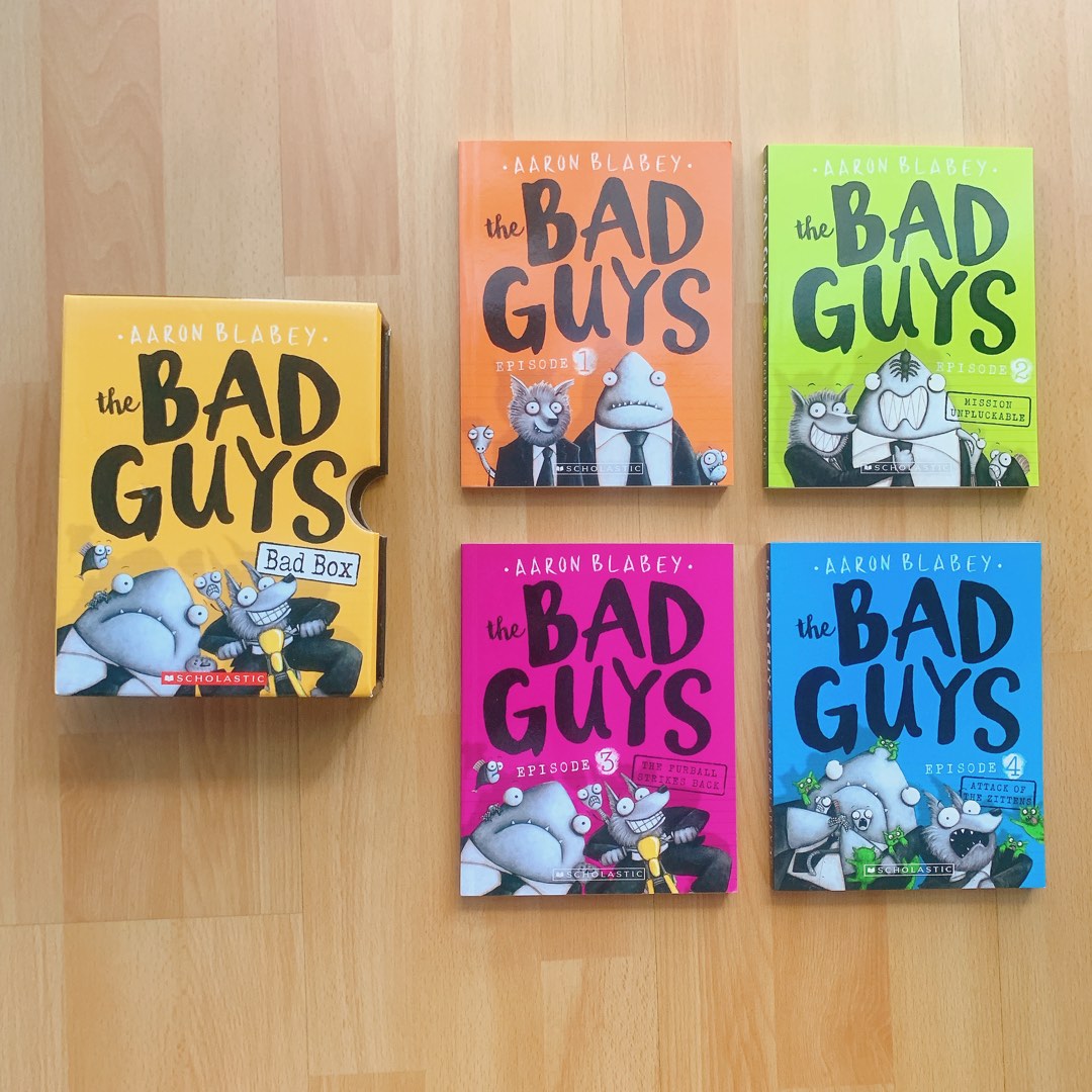 The bad guys story books 1-4, Hobbies & Toys, Books & Magazines ...