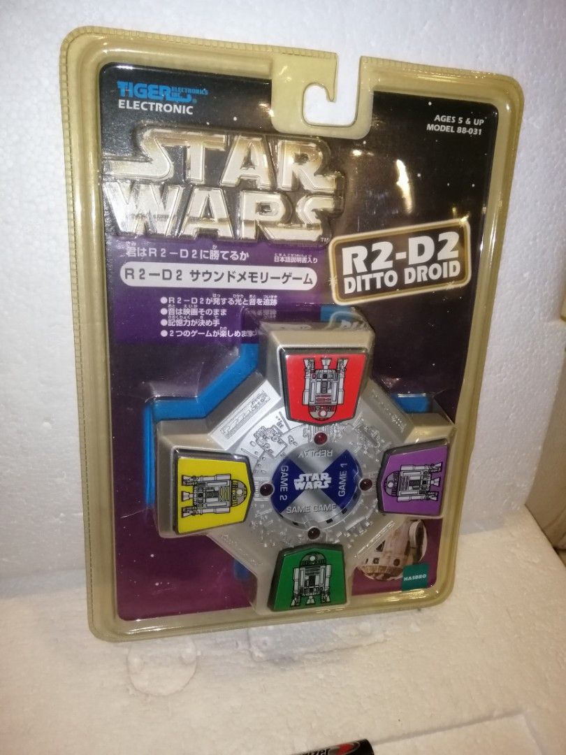 Tiger Electronics Star Wars R2D2 Ditto Droid memory game (MISB) vintage ...