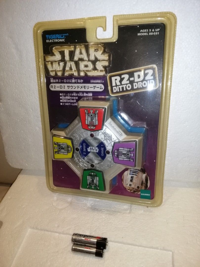 Tiger Electronics Star Wars R2D2 Ditto Droid memory game (MISB) vintage ...
