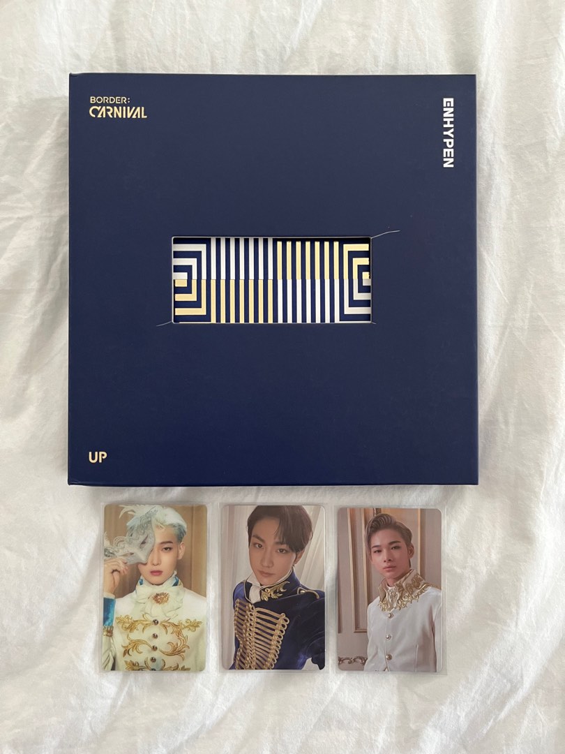 Unsealed ENHYPEN Border : Carnival (UP Version) album with full ...