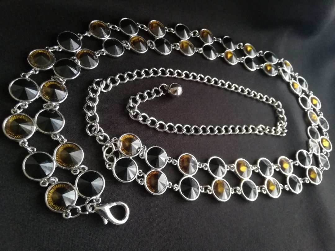 Vintage Dual Purpose Chain Belt /Necklace, Women's Fashion, Jewelry ...