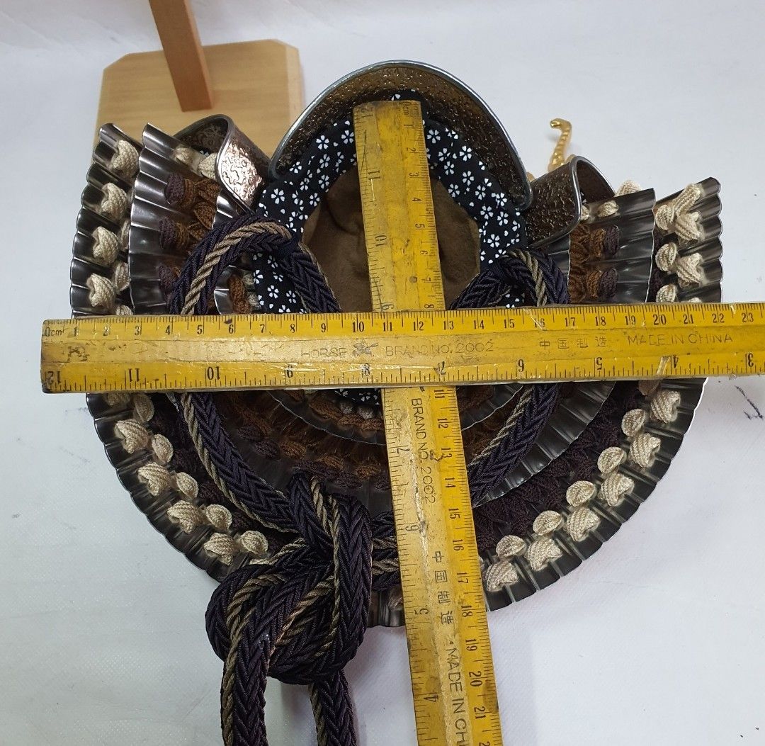 Vintage Japan Samurai Helmet Kabuto Shogun Armor, Hobbies & Toys ...