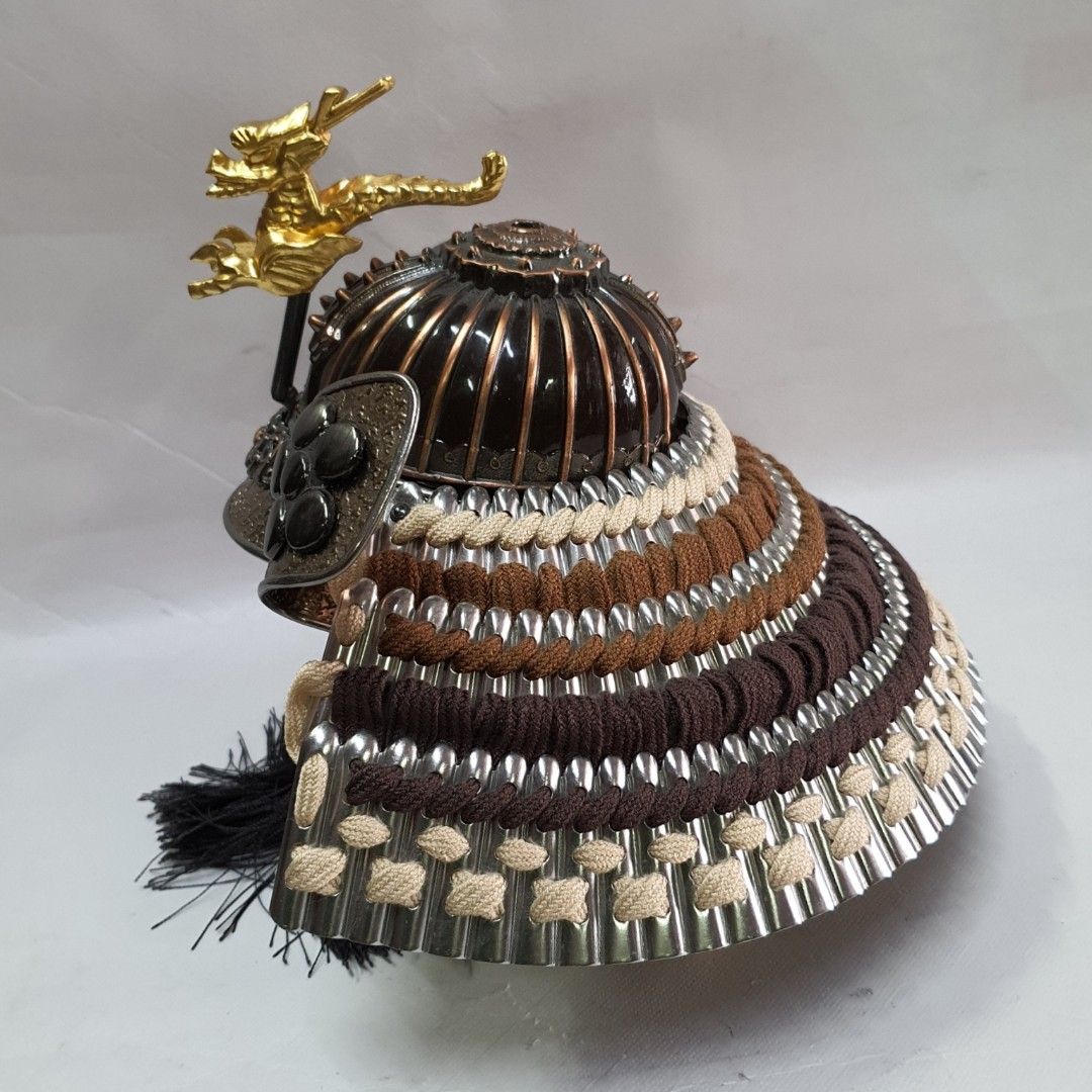 Vintage Japan Samurai Helmet Kabuto Shogun Armor, Hobbies & Toys ...