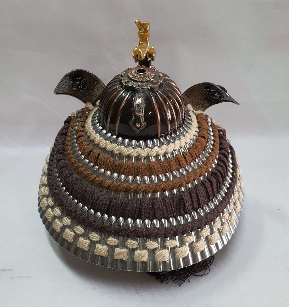 Vintage Japan Samurai Helmet Kabuto Shogun Armor, Hobbies & Toys ...