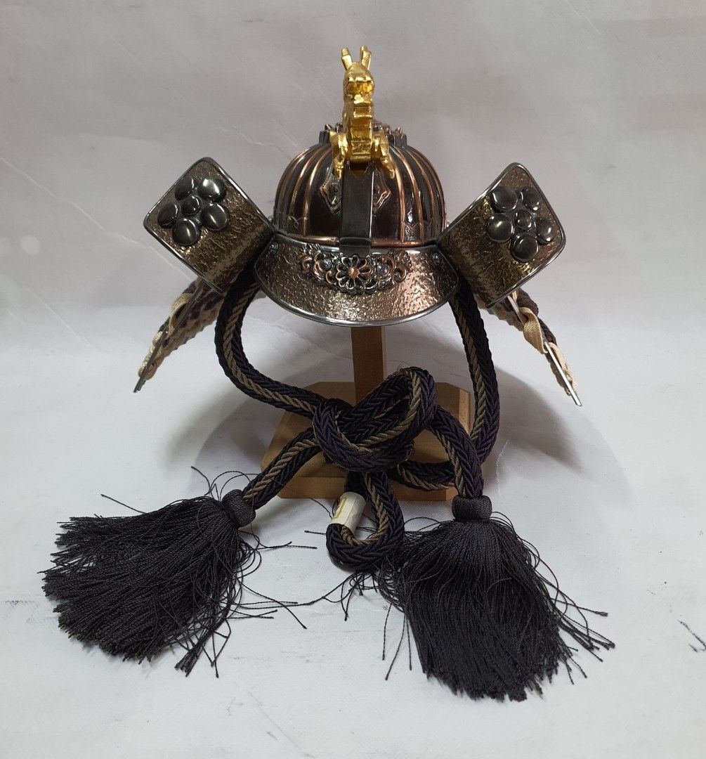 Vintage Japan Samurai Helmet Kabuto Shogun Armor, Hobbies & Toys ...