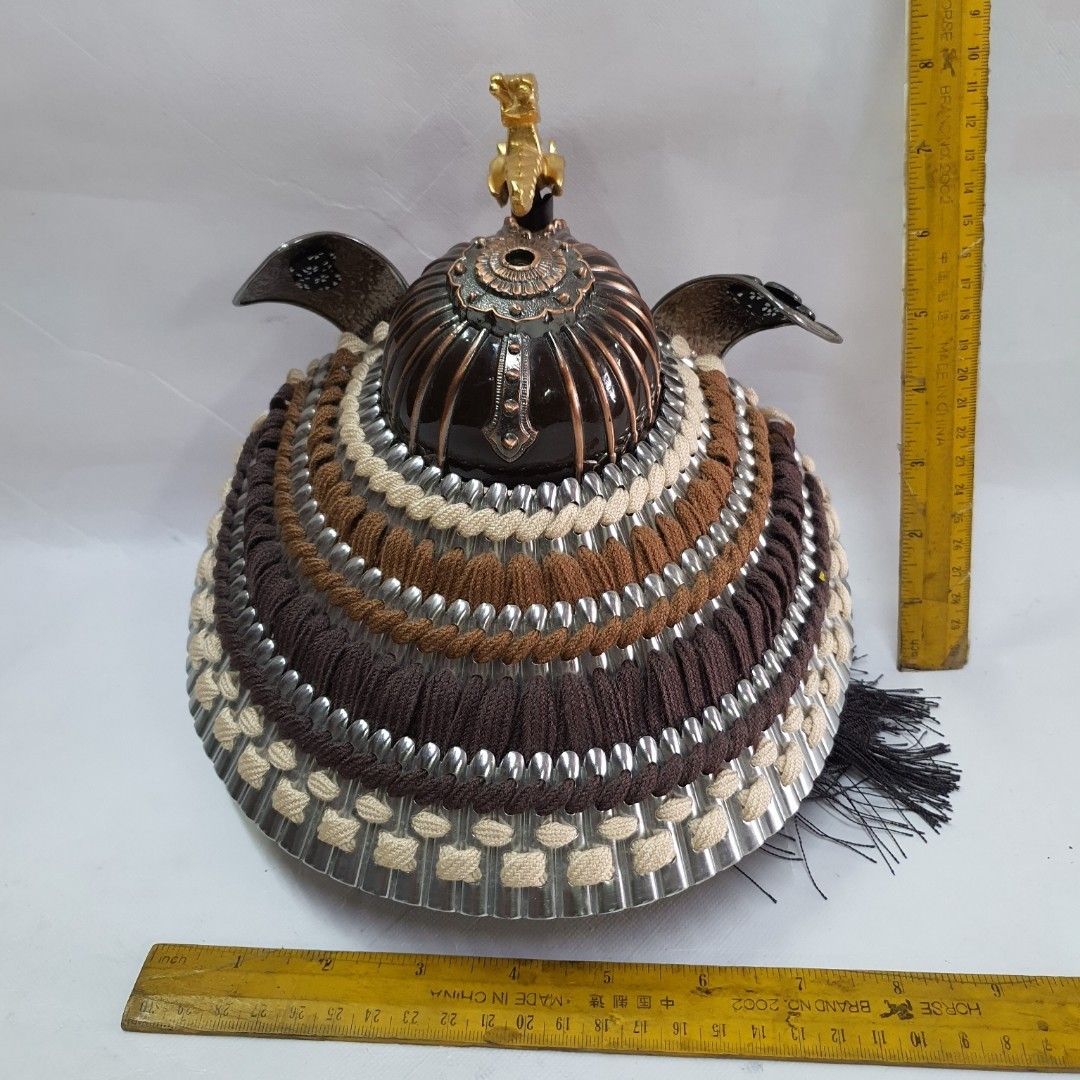 Vintage Japan Samurai Helmet Kabuto Shogun Armor, Hobbies & Toys ...