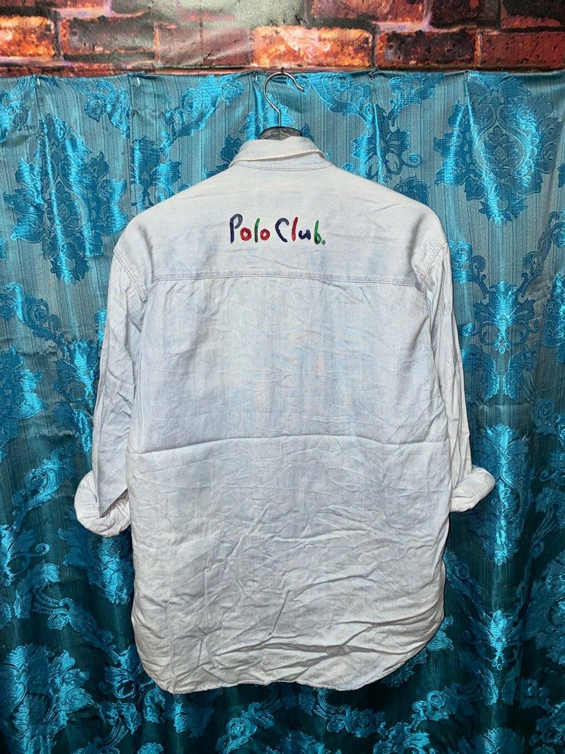 Vintage Polo Club Work Jeans, Men's Fashion, Tops & Sets, Tshirts ...