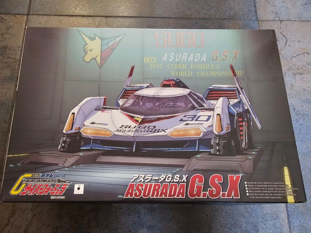 高智能方程式 ASURADA GSX透明版連蝕刻片, 興趣及遊戲, 玩具 & 遊戲類 - Carousell