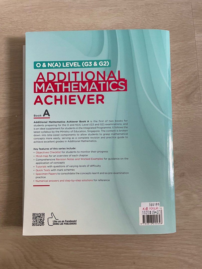 A math o level book, Hobbies & Toys, Books & Magazines, Assessment ...