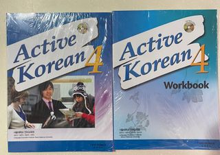 Active Korean Textbook and Workbook 2, Hobbies & Toys, Books ...