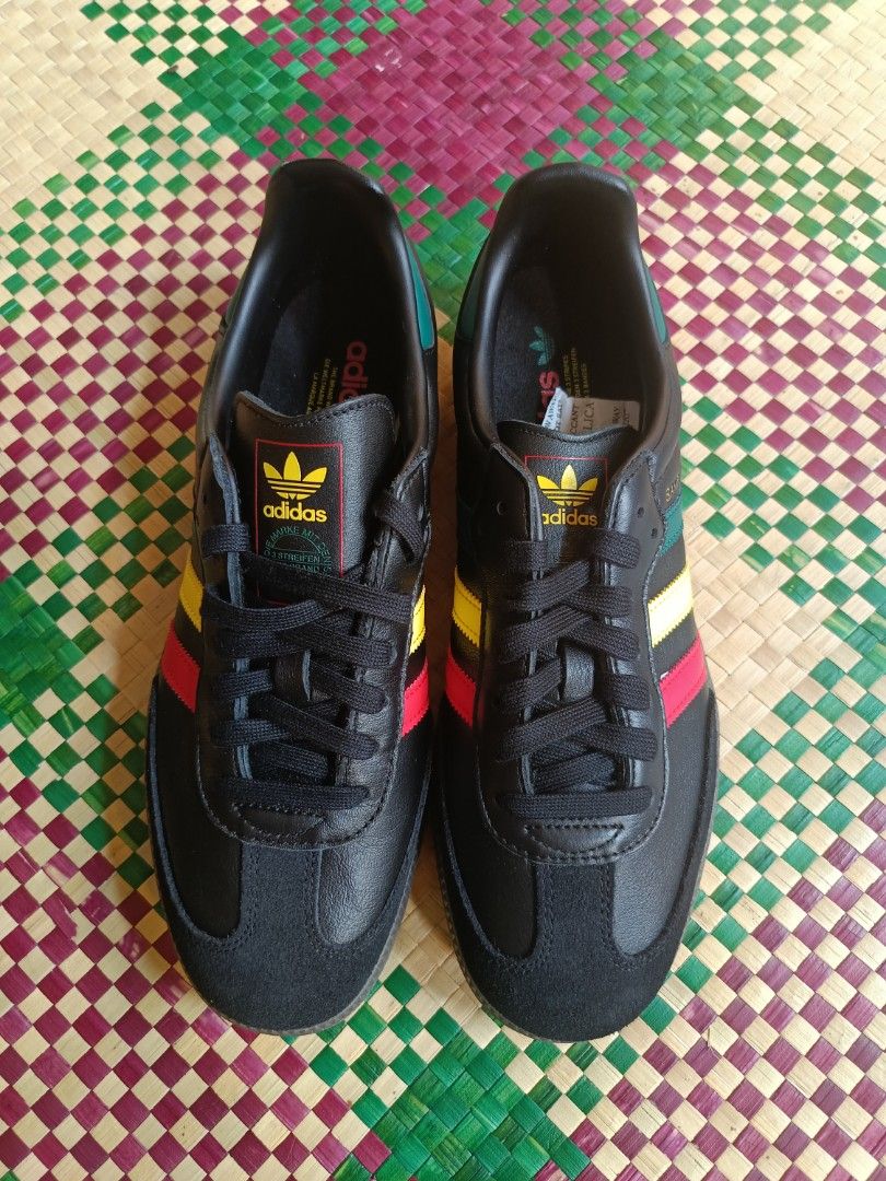 Adidas samba rasta, Men's Fashion, Footwear, Sneakers on Carousell