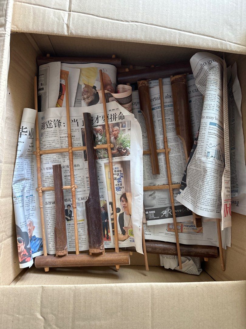 Angklung (one set) with stand, Hobbies & Toys, Music & Media, Musical ...