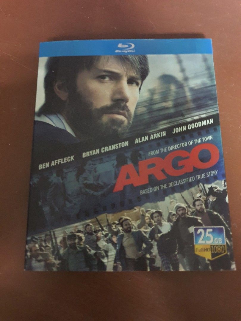 ARGO blu-ray disc, Hobbies & Toys, Music & Media, CDs & DVDs on Carousell