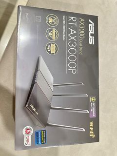 Asus RT-AX3000P Wifi 6 router, Computers & Tech, Parts & Accessories ...